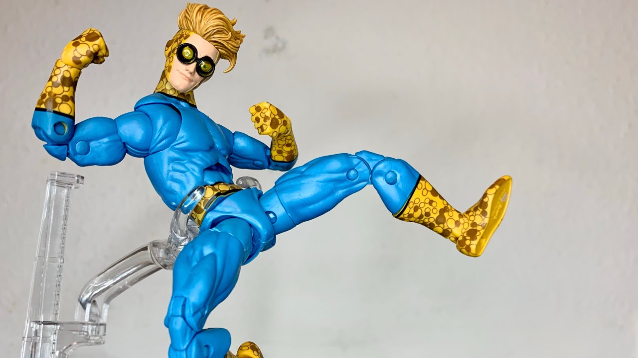 Marvel Legends Speedball (Controller BAF Wave) Review - YouTube