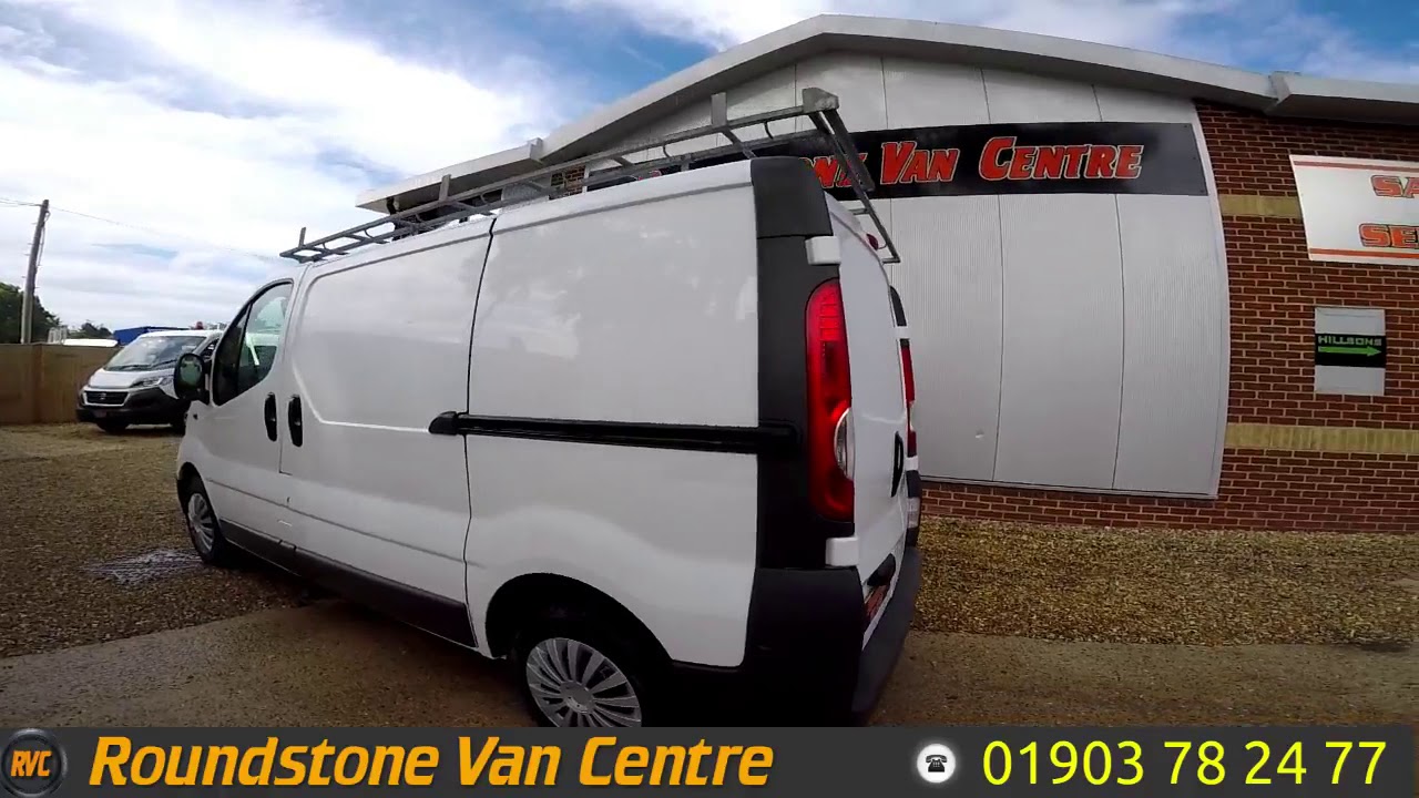 2013 Vauxhall Vivaro SWB Window Frail Van WXS - YouTube