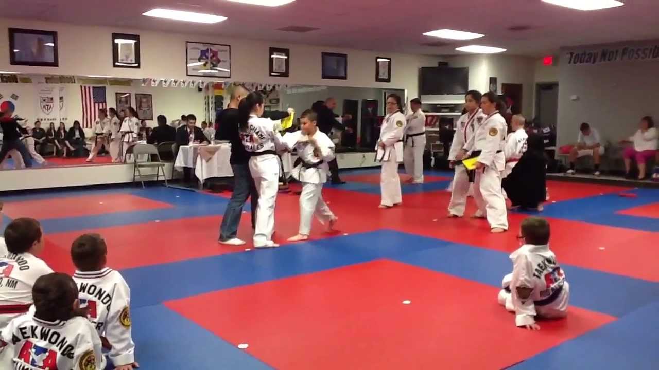 Jacob board breaking for brown belt decided. - YouTube