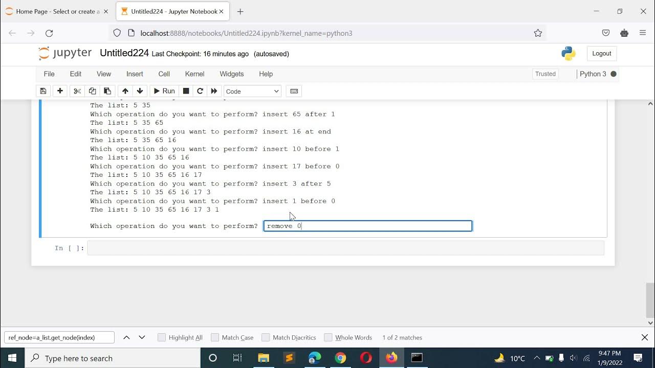 Python Program to Implement Circular Doubly Linked List - YouTube