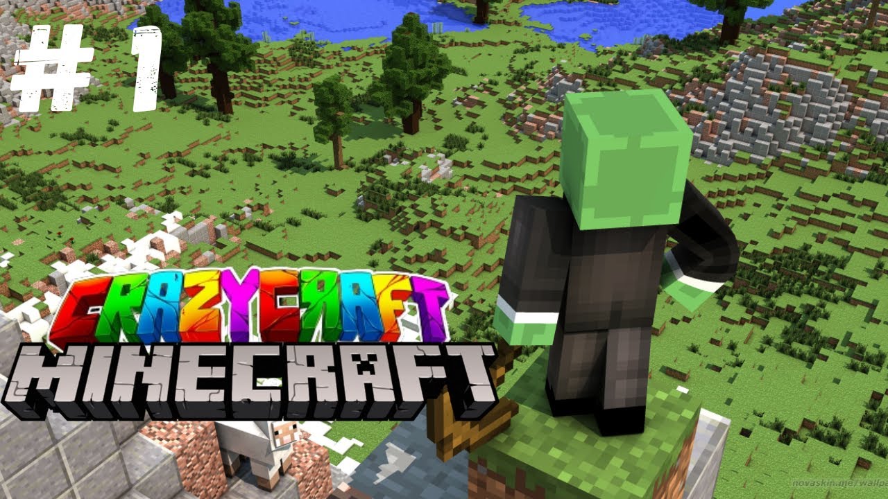 Minecraft CrazyCraft Ep.1 - YouTube