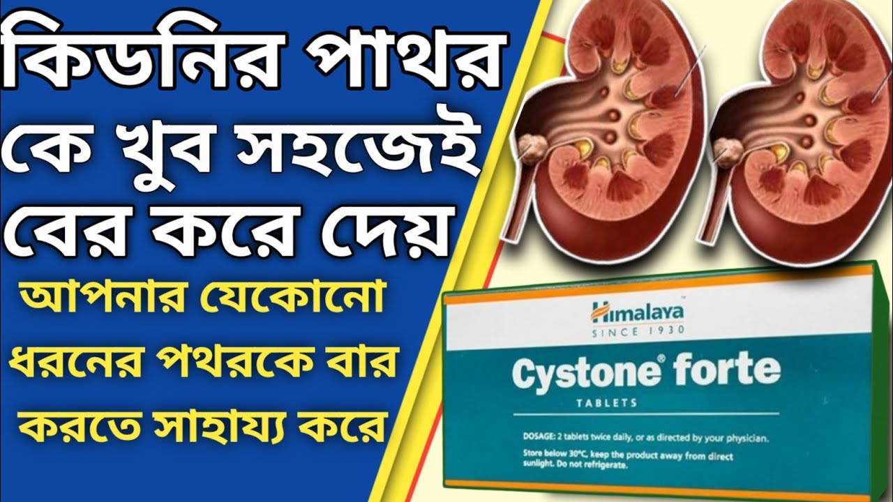 cystone forte এর ব্যাবহার | খাবার নিয়ম | কিডনি পাথর | @pasantmedica ...