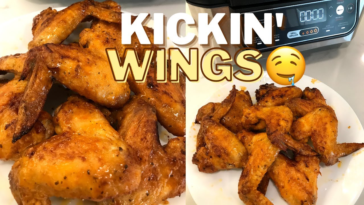 Amazing Kickin’ Air Fryer Chicken Wings - YouTube