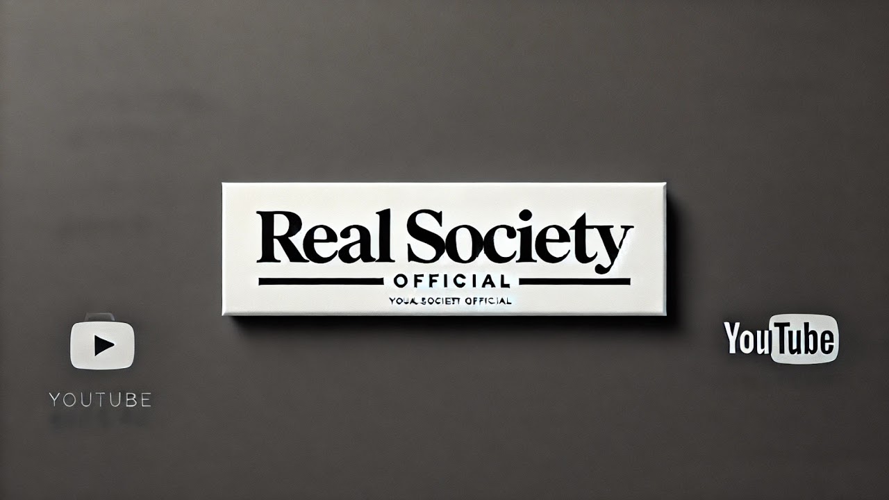 REAL SOCIETY OFFICIAL - YouTube