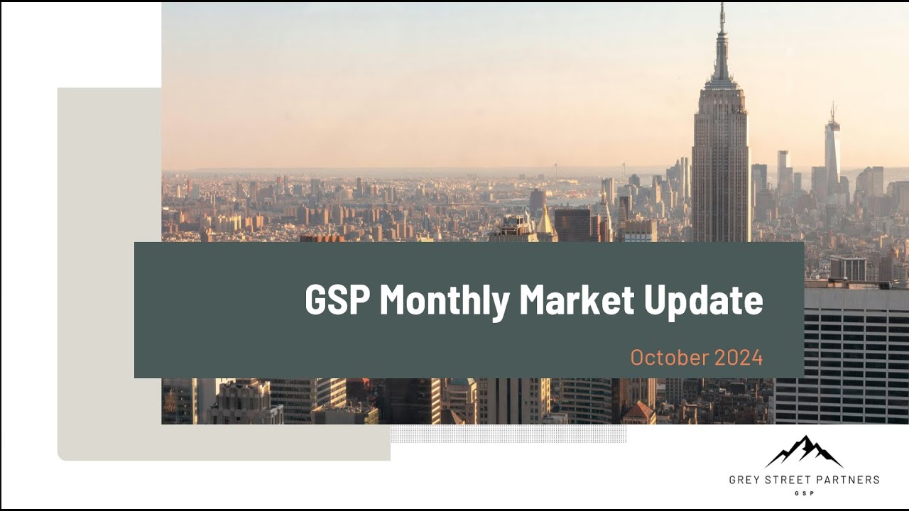 GSP Monthly Market Update - October - YouTube