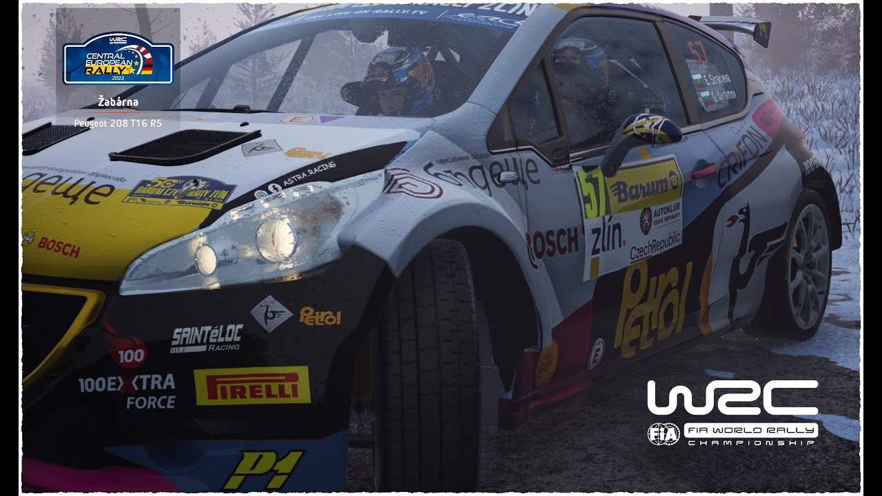 #57 Peugeot 208 Rally4 Ekaterina Stratieva | Georgi Avramov - 50. Barum ...