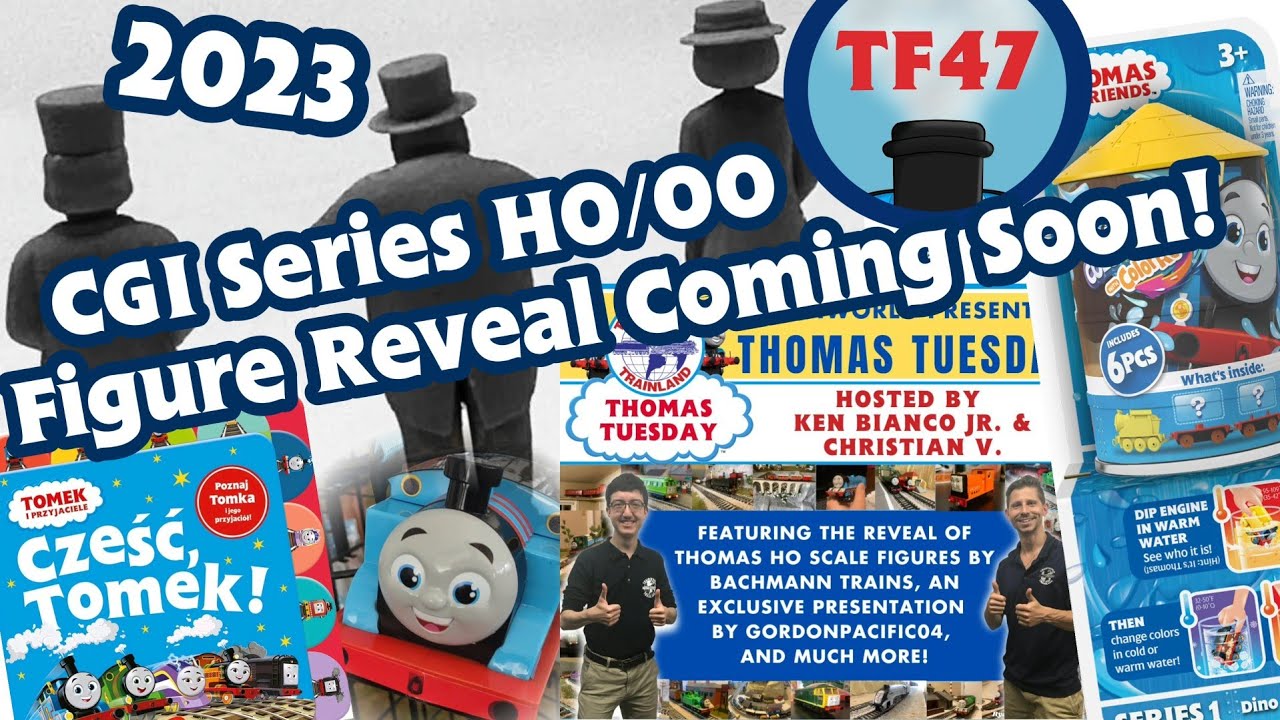 New Bachmann 2023 HO Thomas Figures To Be Revealed New AEG Push Along ...