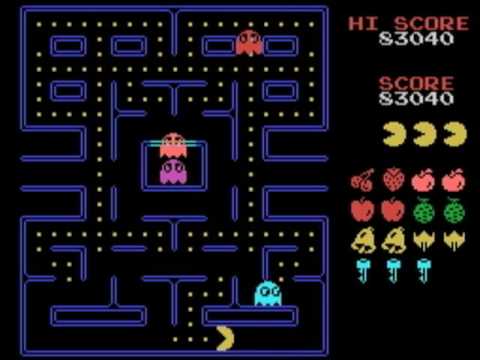 MSX GAME PAC-MAN パックマン Stage 12 ~ 17 - YouTube