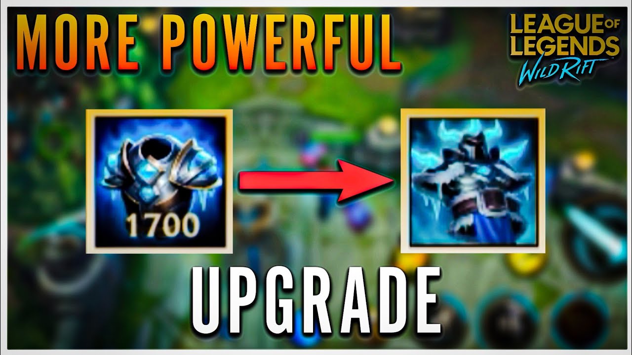 LOL MOBILE!How To Upgrade Defense item Winter's Approach To ...