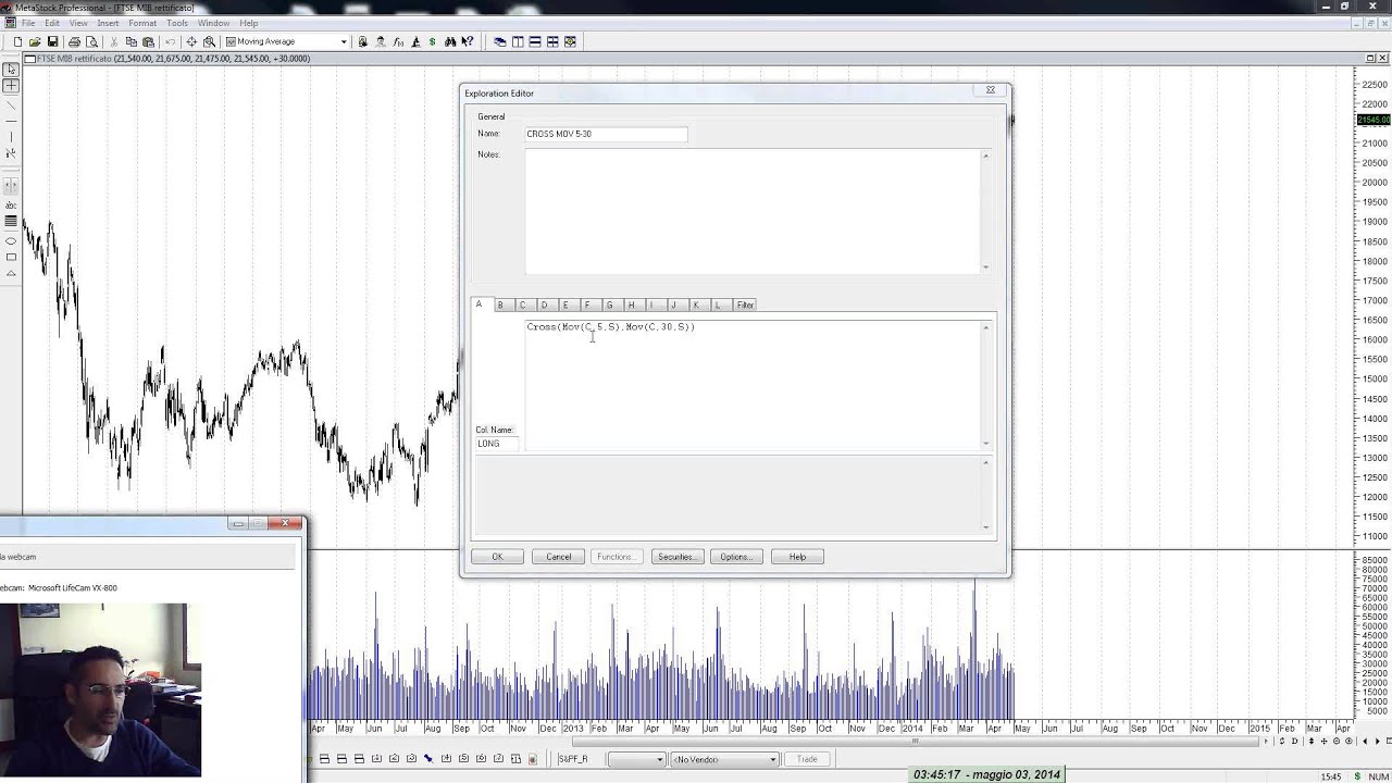 Strumento Explorer di Metastock - YouTube