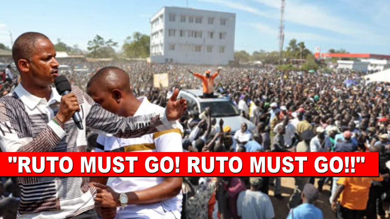 KIMEUMANA!! Babu Owino leads missive anti-Ruto Rally in Mtwapa! - YouTube