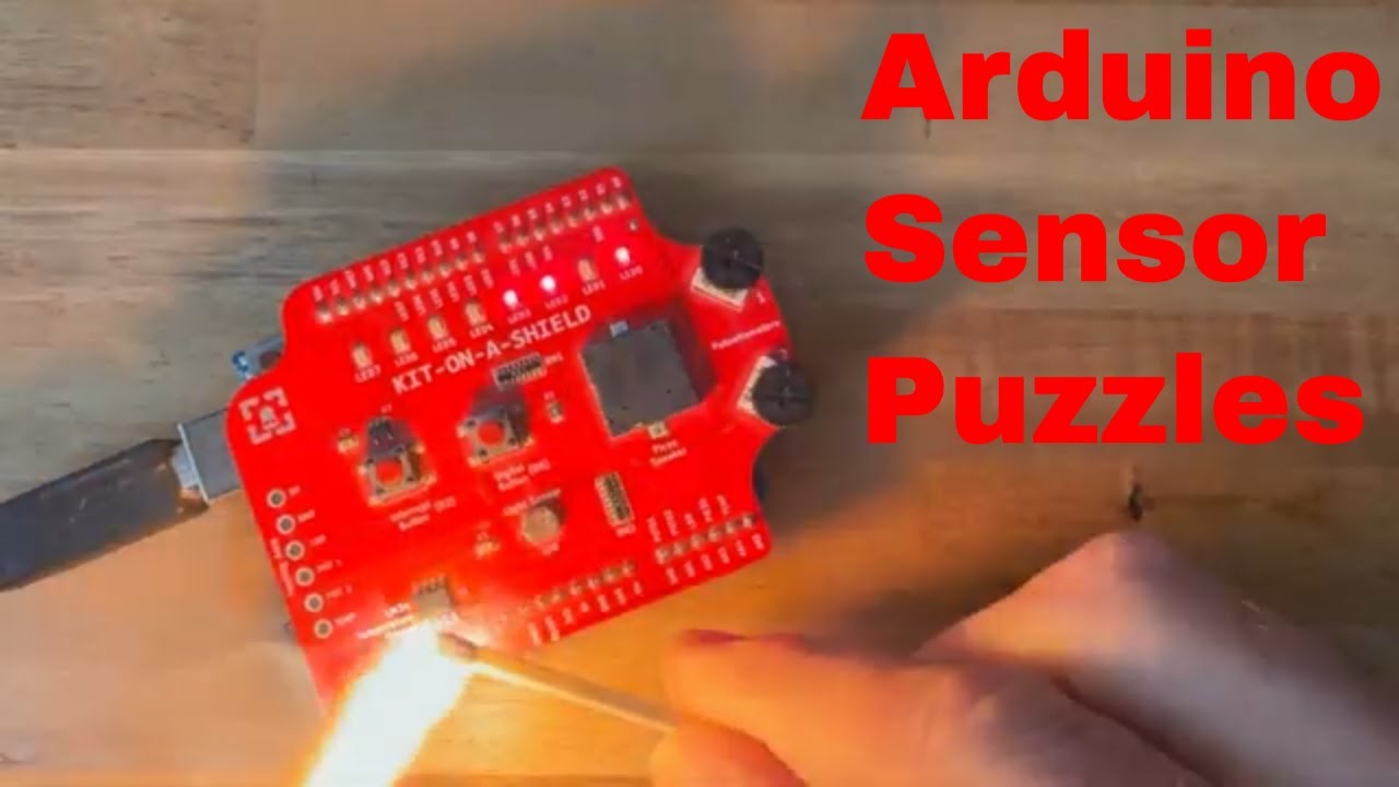 Beginner Arduino Project Simple Sensor Puzzles Youtube