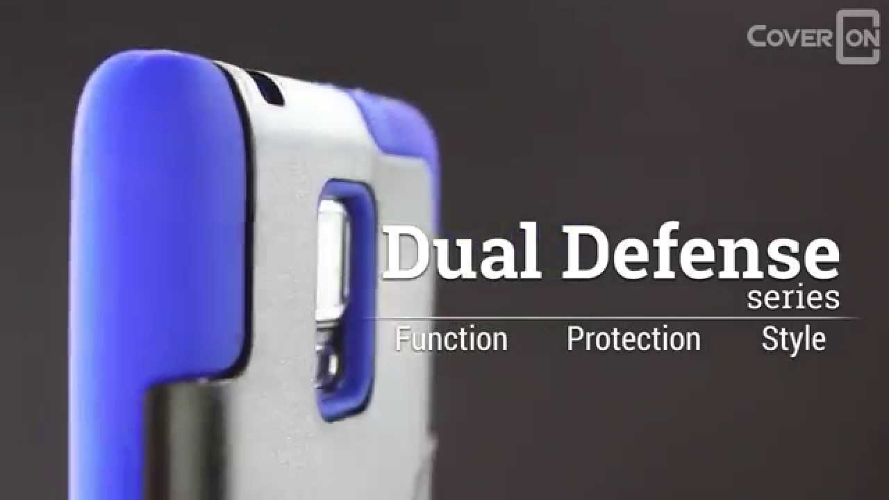 CoverON® - Dual Defense Hybrid Phone Case Series - YouTube