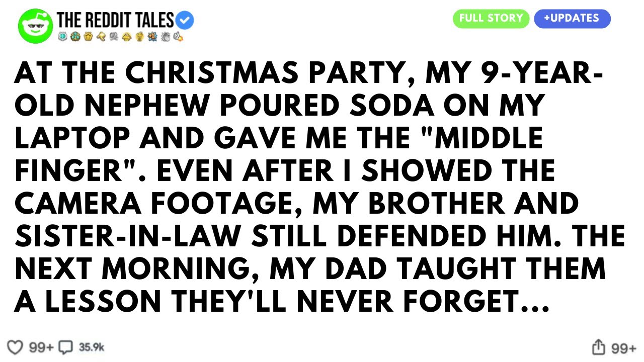 My Nephew Destroyed My Laptop and Flipped Me Off—Then My Dad Taught His ...