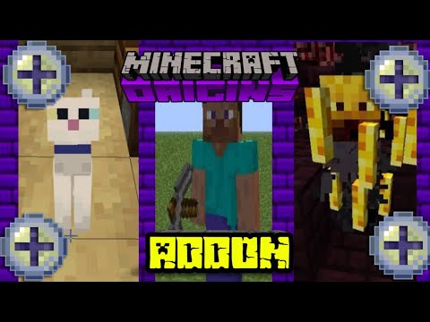 Minecraft Bedrock ‼️| ORIGINS (ADDON/MOD) - YouTube