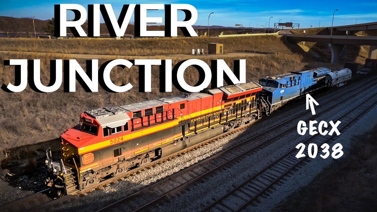 CPKC Train 255 Meets 260 at River Junction | River Subdivision [GECX ...