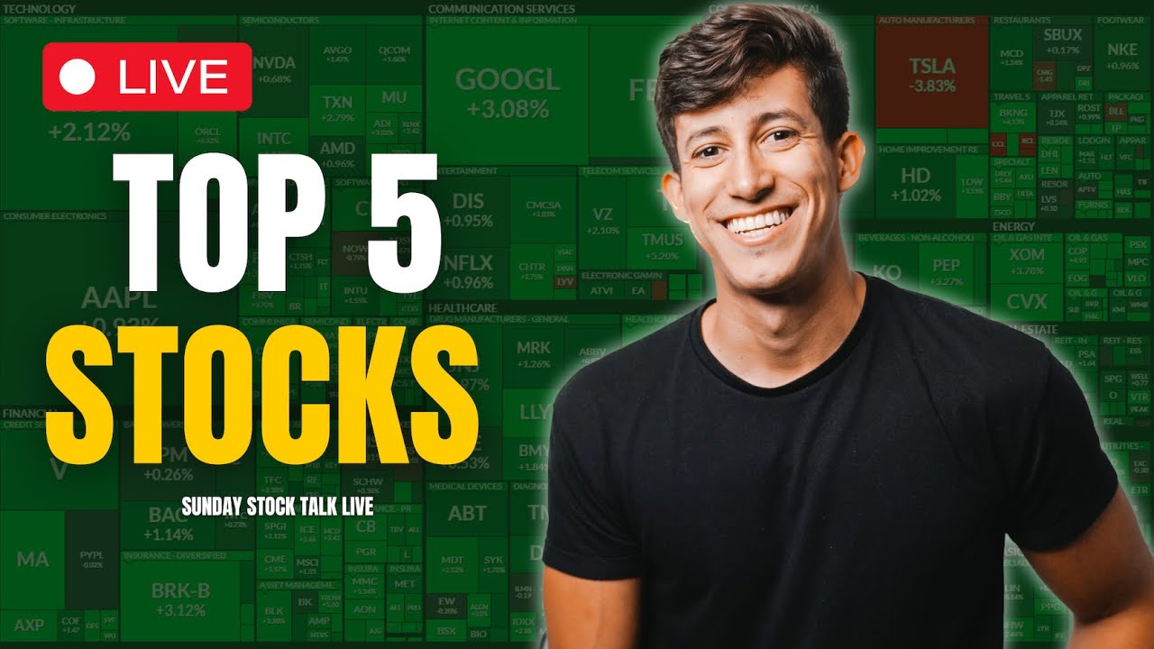 TOP 5 BIG TECH STOCKS REPORTING THIS WEEK | SUNDAY STOCK TALK - YouTube