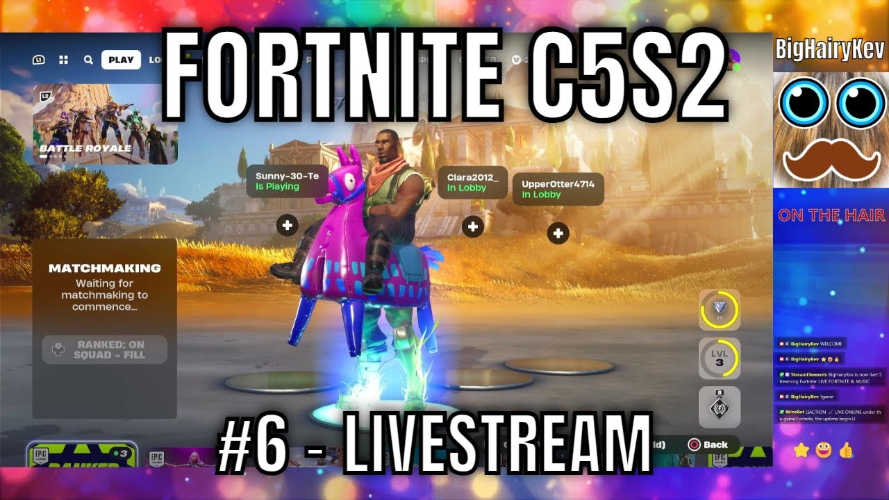 FORTNITE C5S2 #6 - LIVESTREAM - YouTube