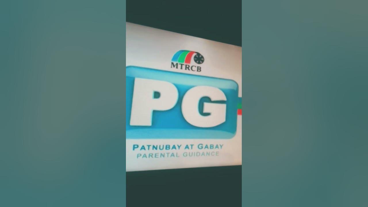 MTRCB PG - YouTube