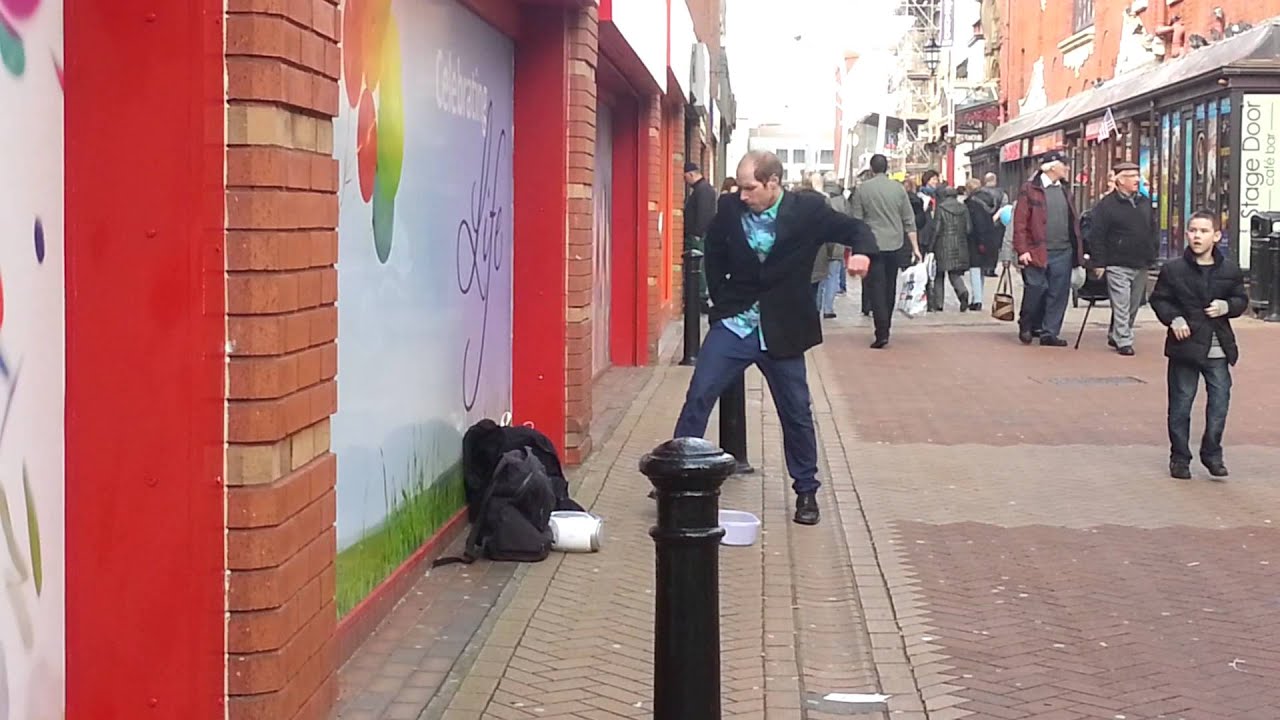 Old Man disco dancing in Street. - YouTube