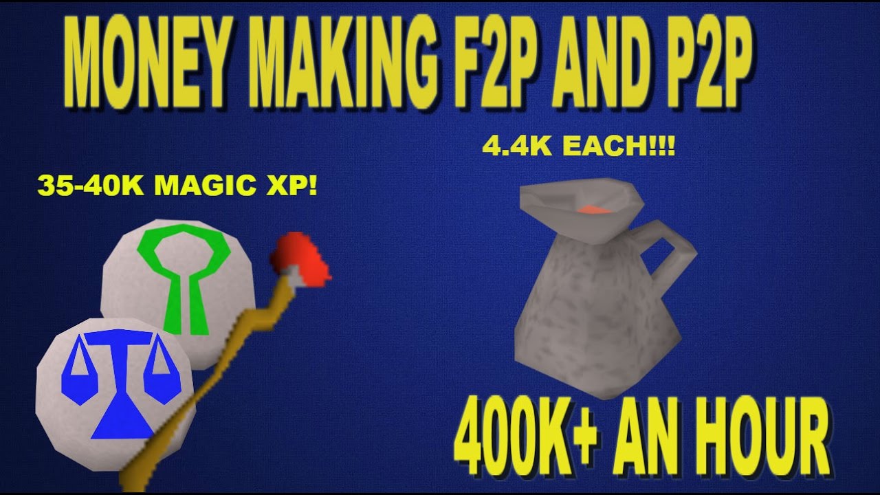 OSRS - F2P and P2P Money Maker and Magic XP! ZAMMY WINES ARE INSANE RN ...