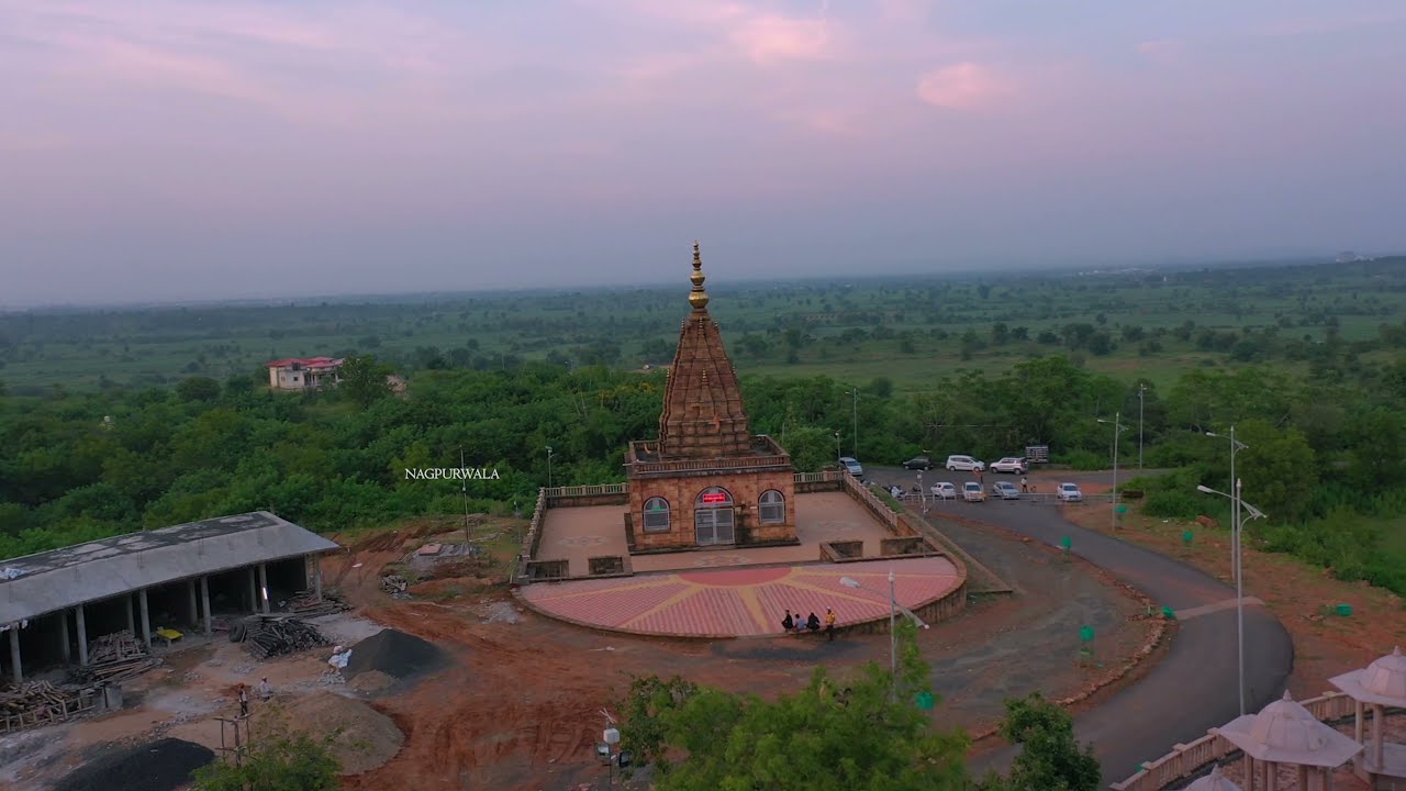 ADASA- Shree Ganesh Mandir |AERAIL VIEW| NAGPURWALA - YouTube