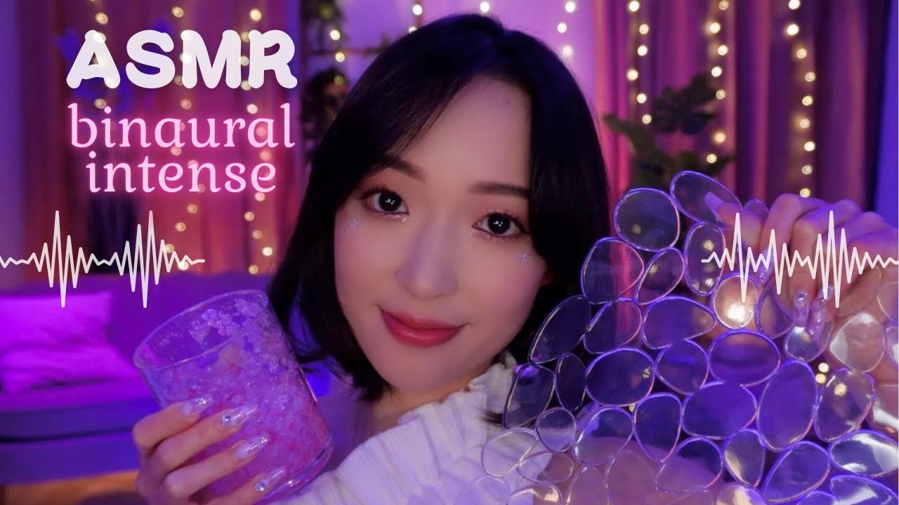 ASMR 👂🏻 Binaural intense | 10 triggers proches des micros - YouTube