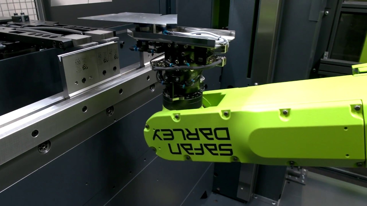 SafanDarley E-Brake Mini Cell - automatic bending cell - YouTube