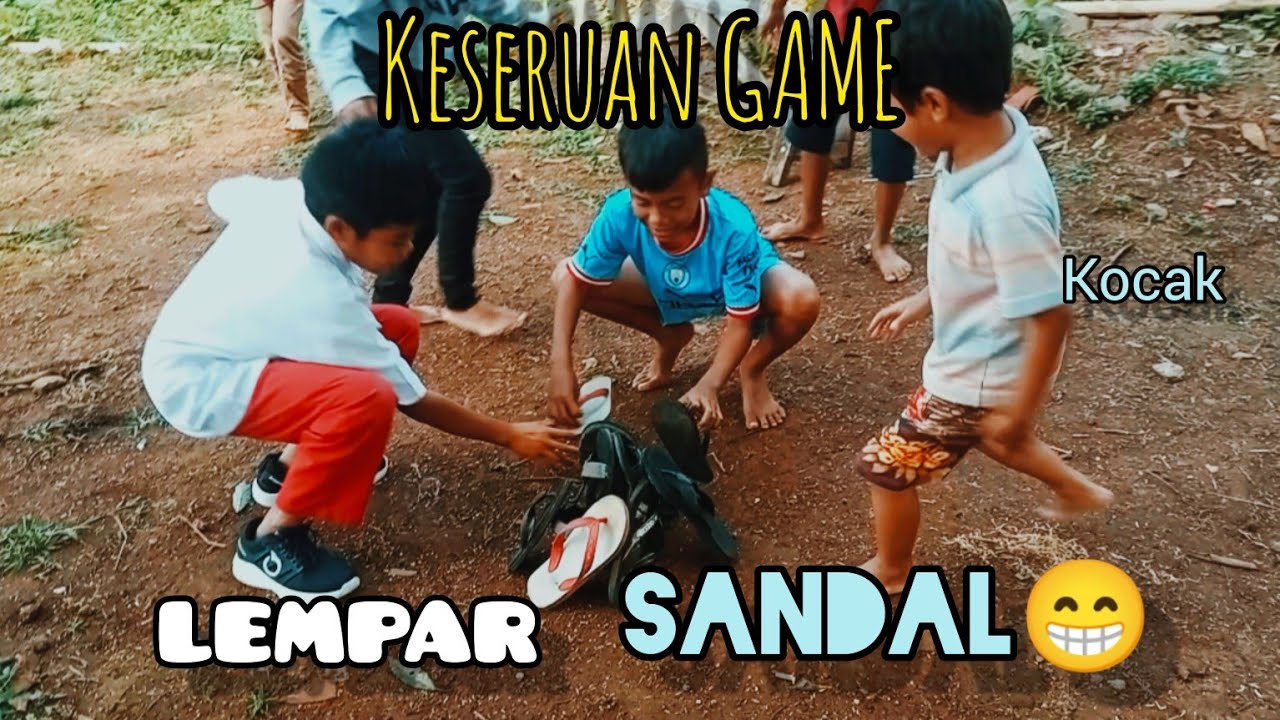 MAIN GAME LEMPAR SENDAL - YouTube