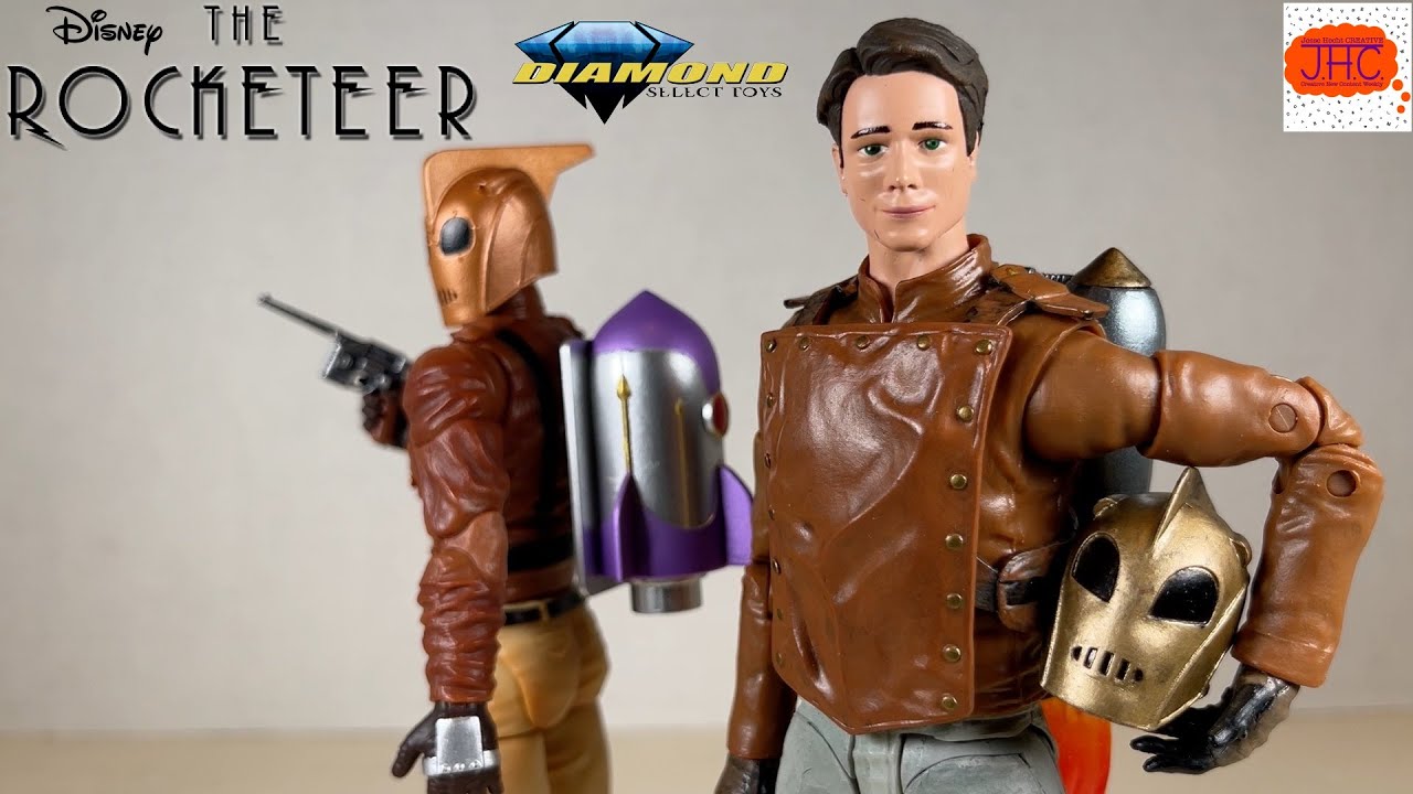MADE FOR FODDER? The Rocketeer Cliff Secord Diamond Select Action ...