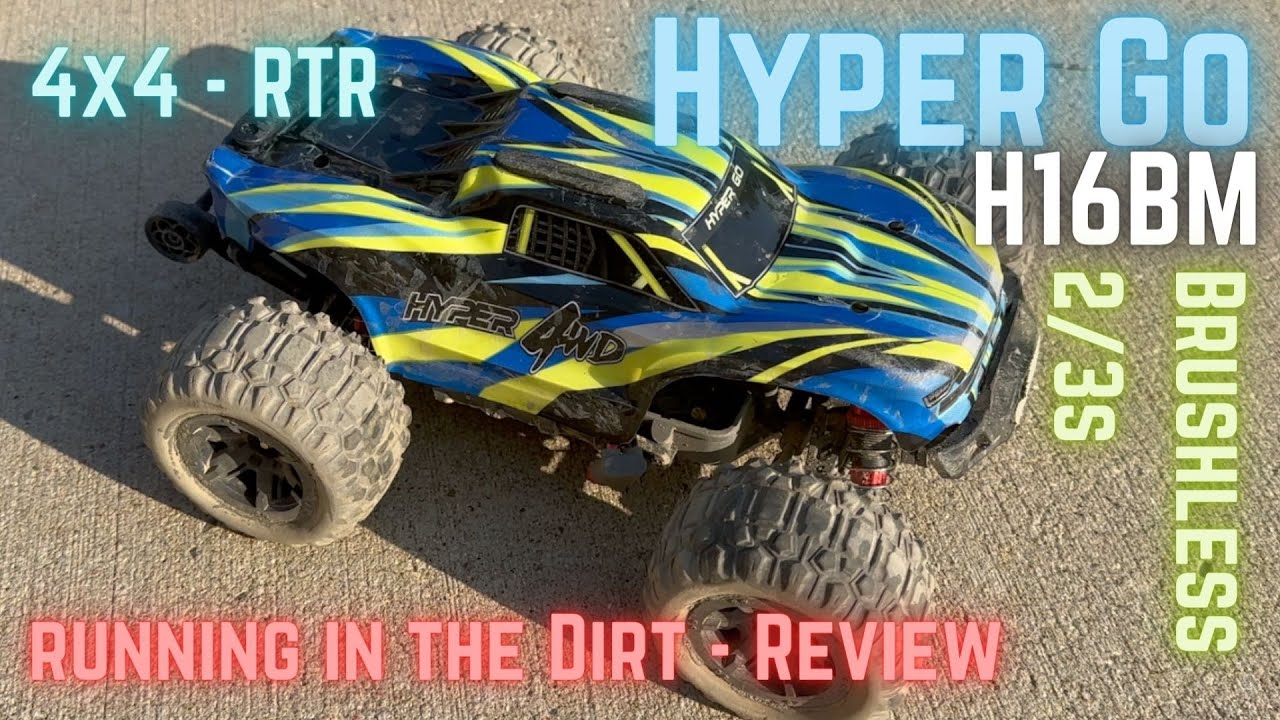 MJX Hyper GO H16BM Brushless - Dirt run Update after 2 months Best ...