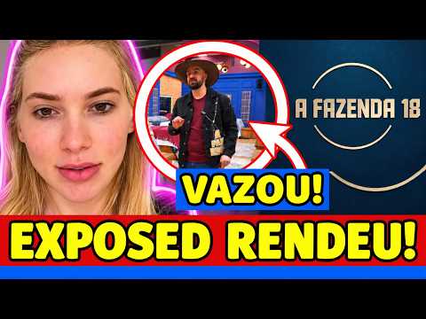 🚜VAZA TUDO DE A FAZENDA 18 e PRONUNCIAMENTO RENDE; EXPOSED de VIRGÍNIA; Deolane DIRETO DA CADEIA