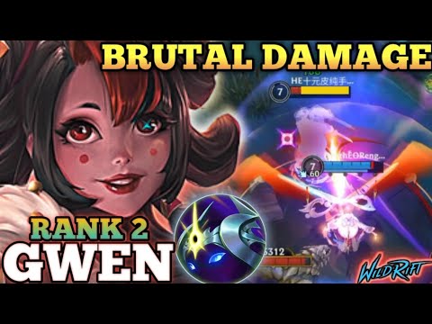 GWEN FULL AP BUILD! MONSTER DAMAGE (MVP PLAY) - TOP 2 GLOBAL GWEN BY ...