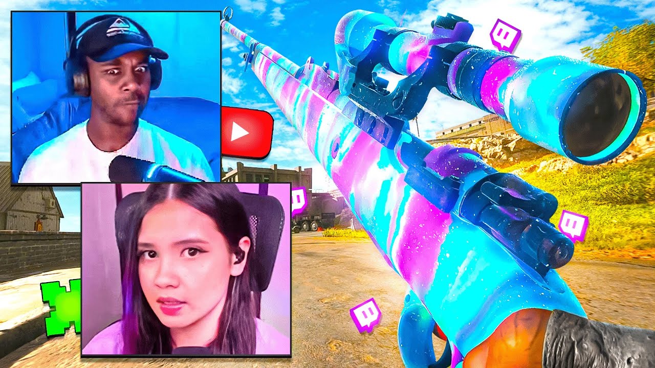 1 Hour Killing Streamers on Warzone [BOTH POV's] - YouTube