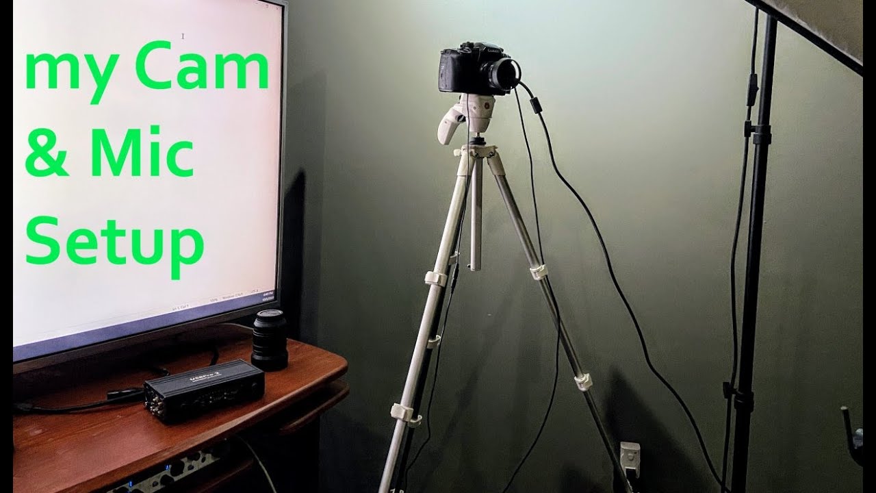 about my Live Streaming "pro webcam" setup - YouTube