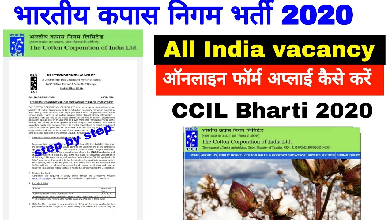 How to Fillup CCI Assistant Online Form 2020 - YouTube