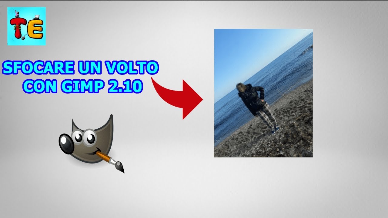 COME SFOCARE UN VOLTO CON GIMP - YouTube
