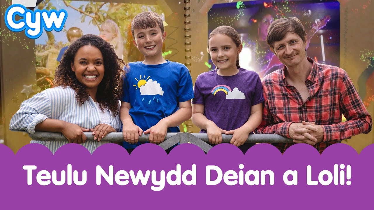 Teulu Newydd Deian a Loli 😲 | Deian a Loli: A'r Bennod Nesa' 🌈🌦️ ...