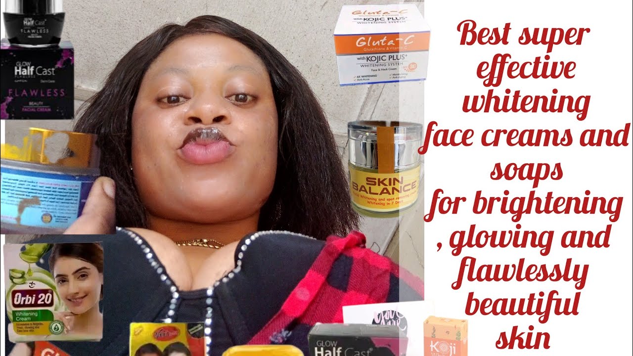 Super effective treatment whitening face creams and soaps for a ...