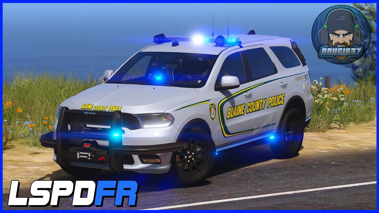 GTAV | LSPDFR 0.4.9 | 2022 Ep #47 | Blaine County Police Durango - YouTube