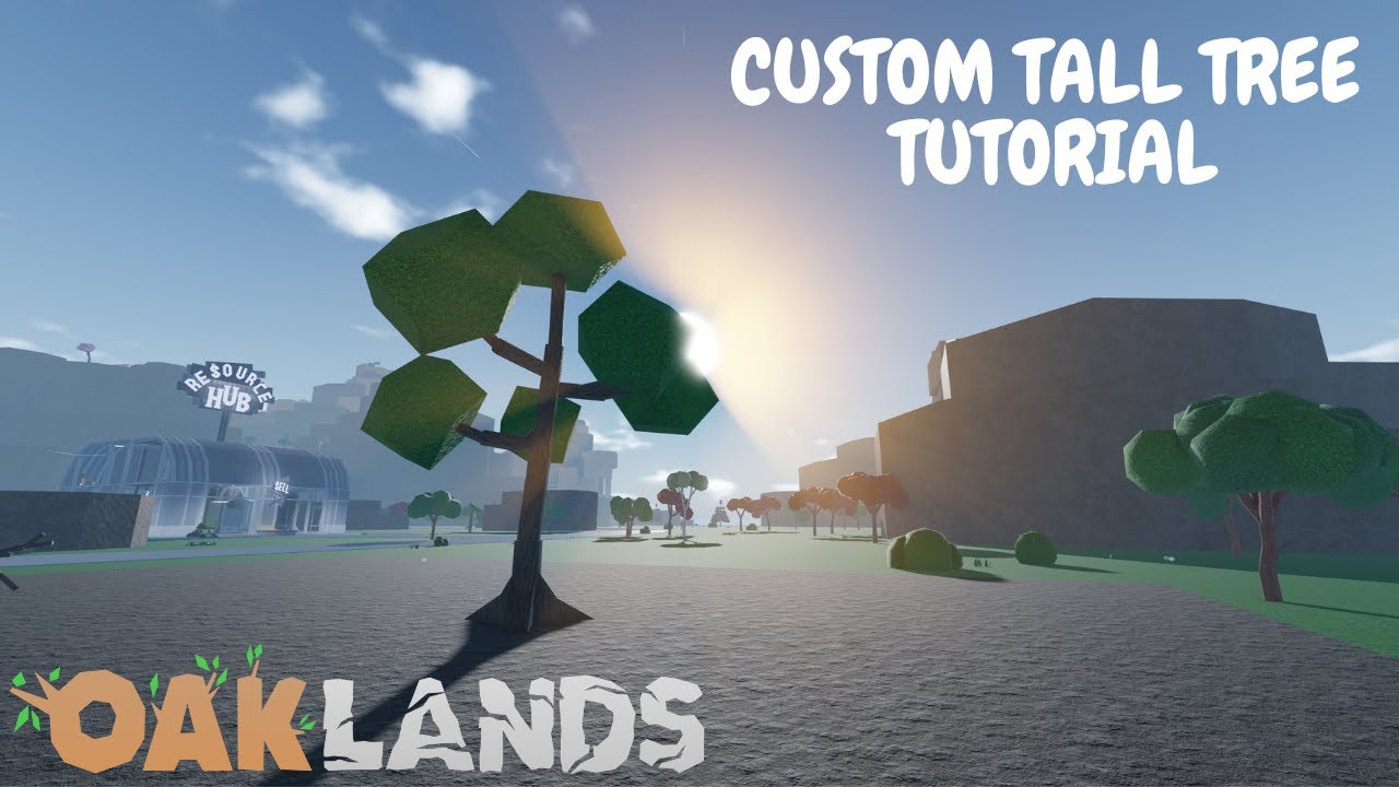 Custom Tall Tree Design - Oaklands (Roblox) - YouTube