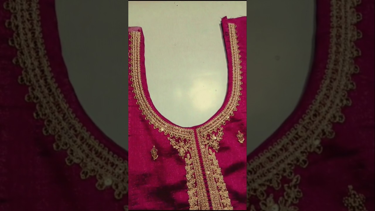 Inner gale lagane ki aasan tarika | Suit gala | Suit | suit design # ...