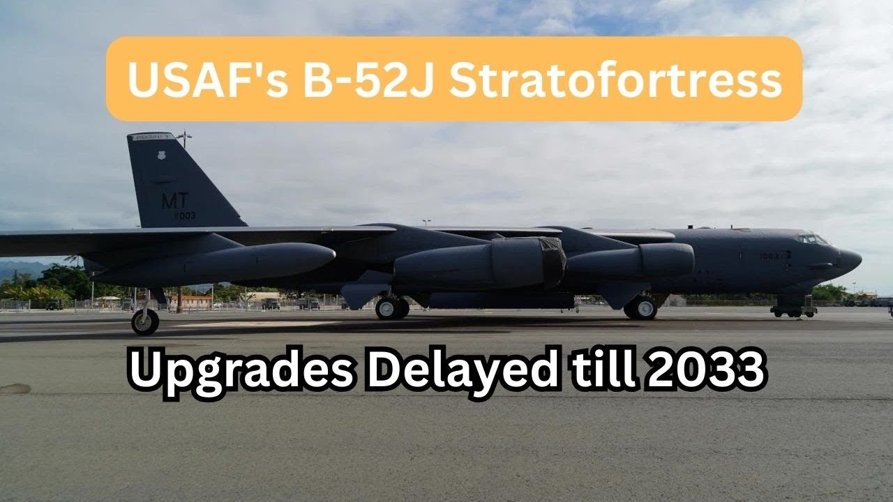 USAF's B-52 Stratofortress - RR F130-200 jet engines & APG-79V4 radar ...