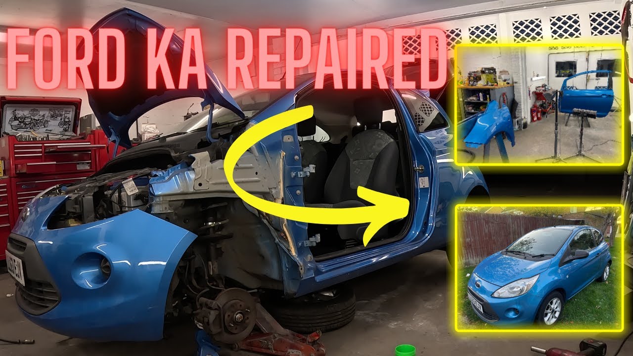 FIXING A SALVAGE FORD KA - YouTube