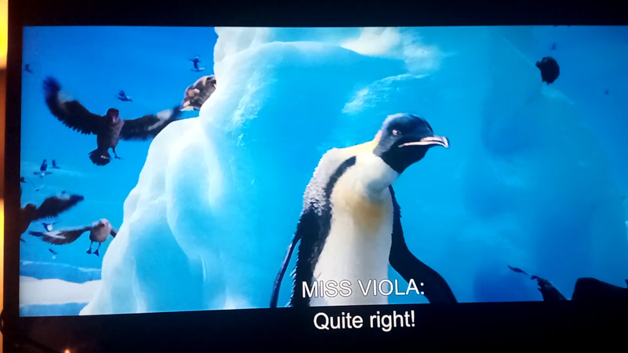 Happy feet Two: skuas battle scene - YouTube