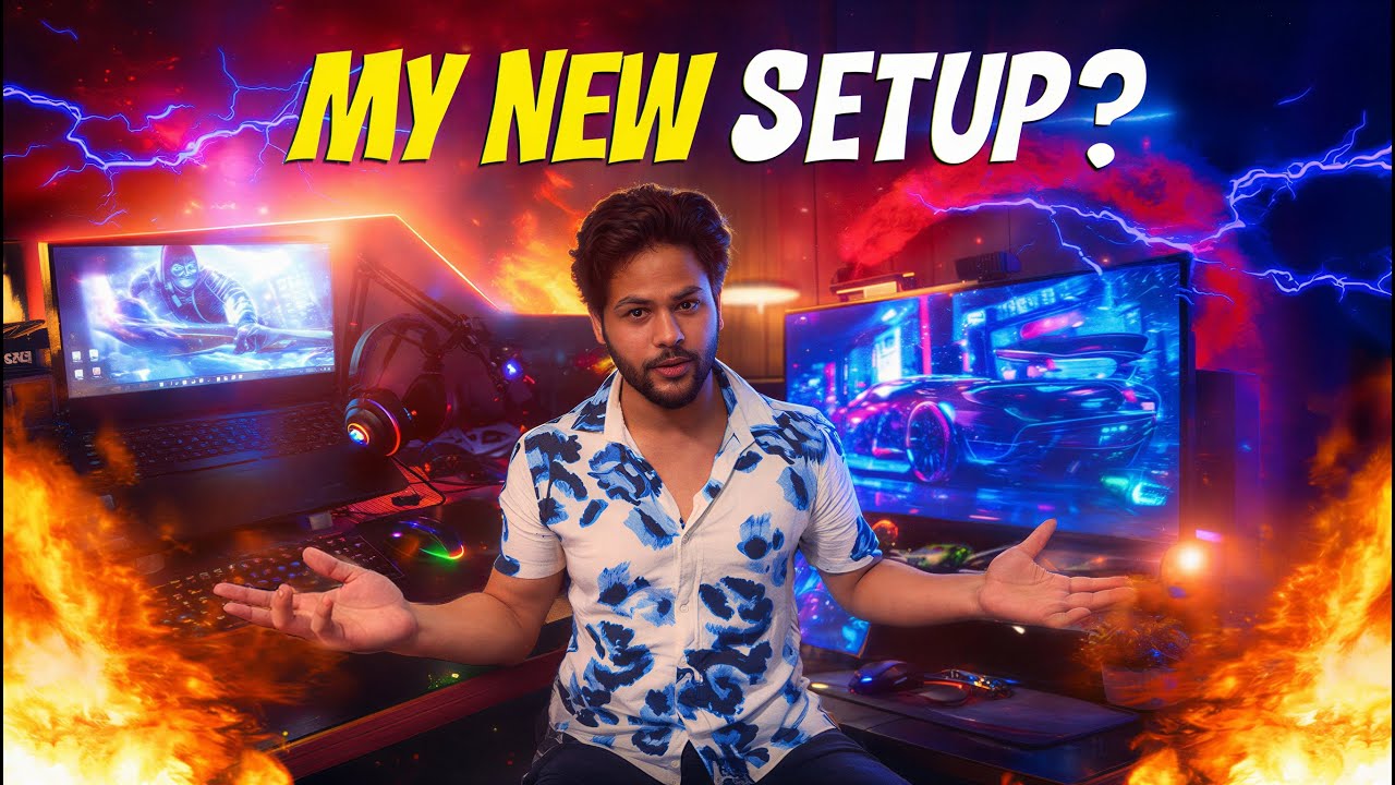 I built my Dream Gaming Setup | Setup Upgrade DIY - YouTube