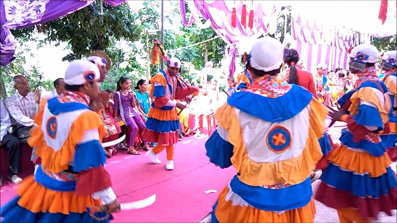 कुमाऊँनी छोलिया | Kumaoni Choliya Dance - YouTube