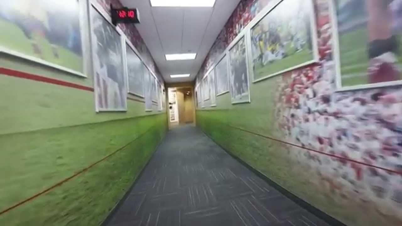 Ohio State Football Woody Hayes Ctr locker room renovation - YouTube