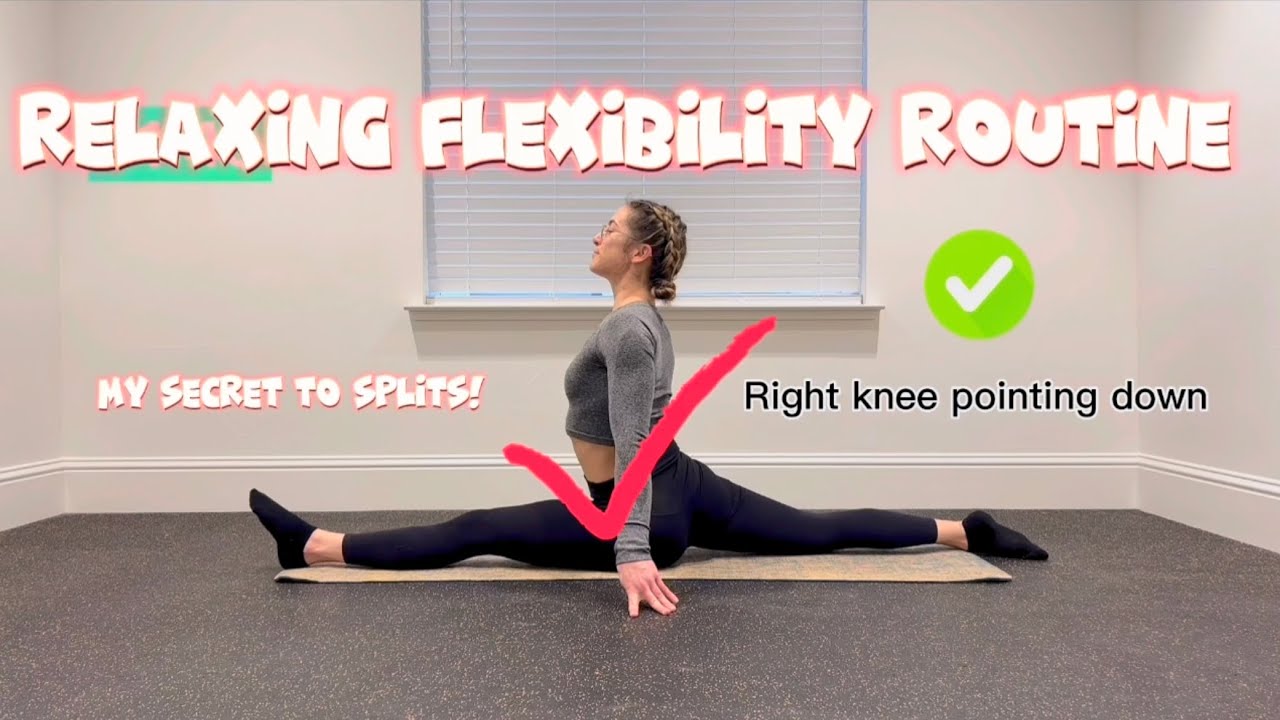 How To Get Your Front & Middle Splits | 20 Minute RELAXING FLEXIBILITY ...