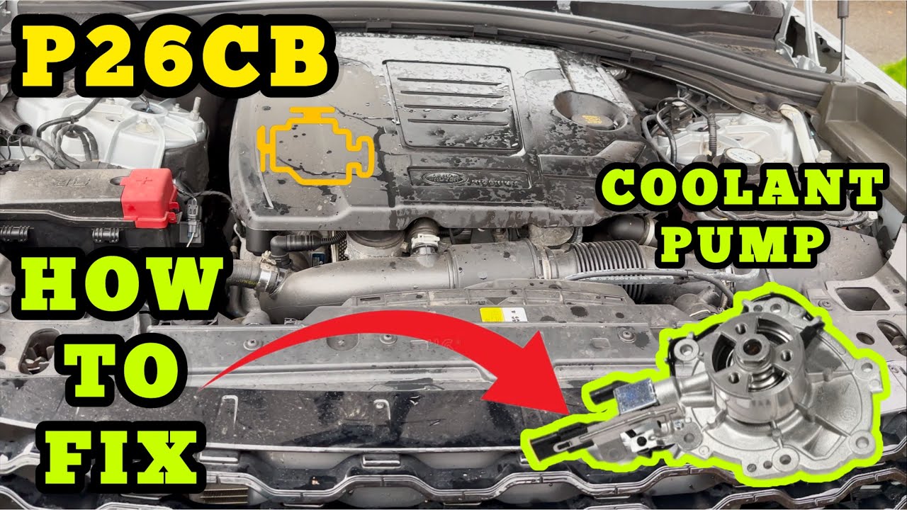 Land Rover P26CB Variable Coolant Pump Performance Stuck Off Actuator ...